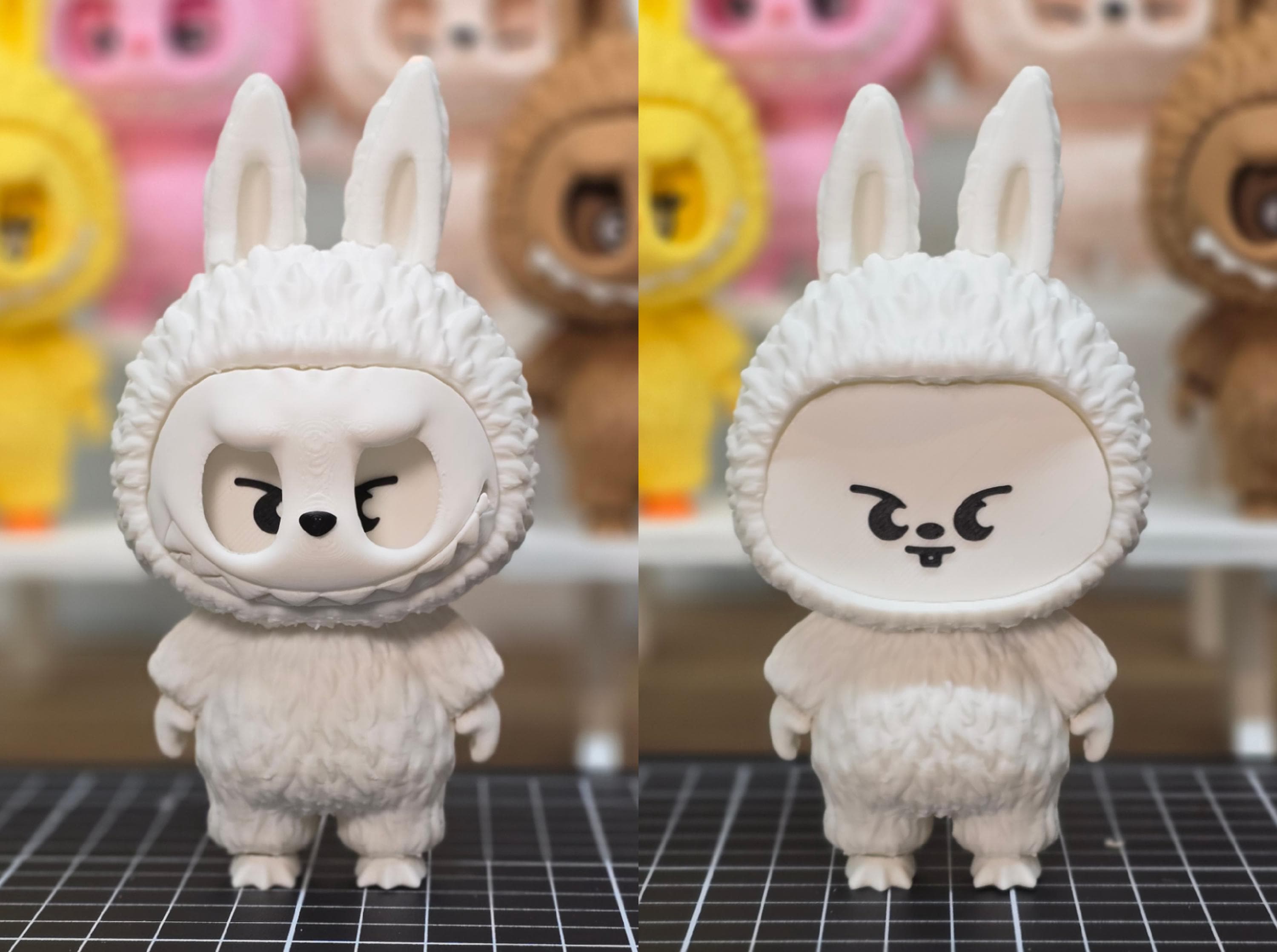SKZOO Labubu - Skzoobu OT8 - Figurine Magnetic Mask Stray Kids Stay - Etsy