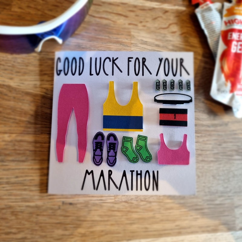 Good Luck Marathon - Etsy UK