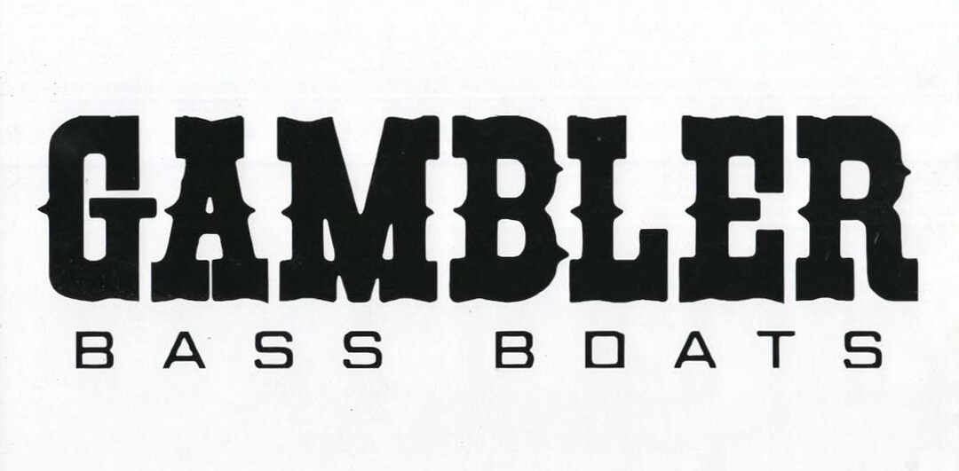 Gambler Bass Boats Vinyl Truck Boat Window Decal - Etsy