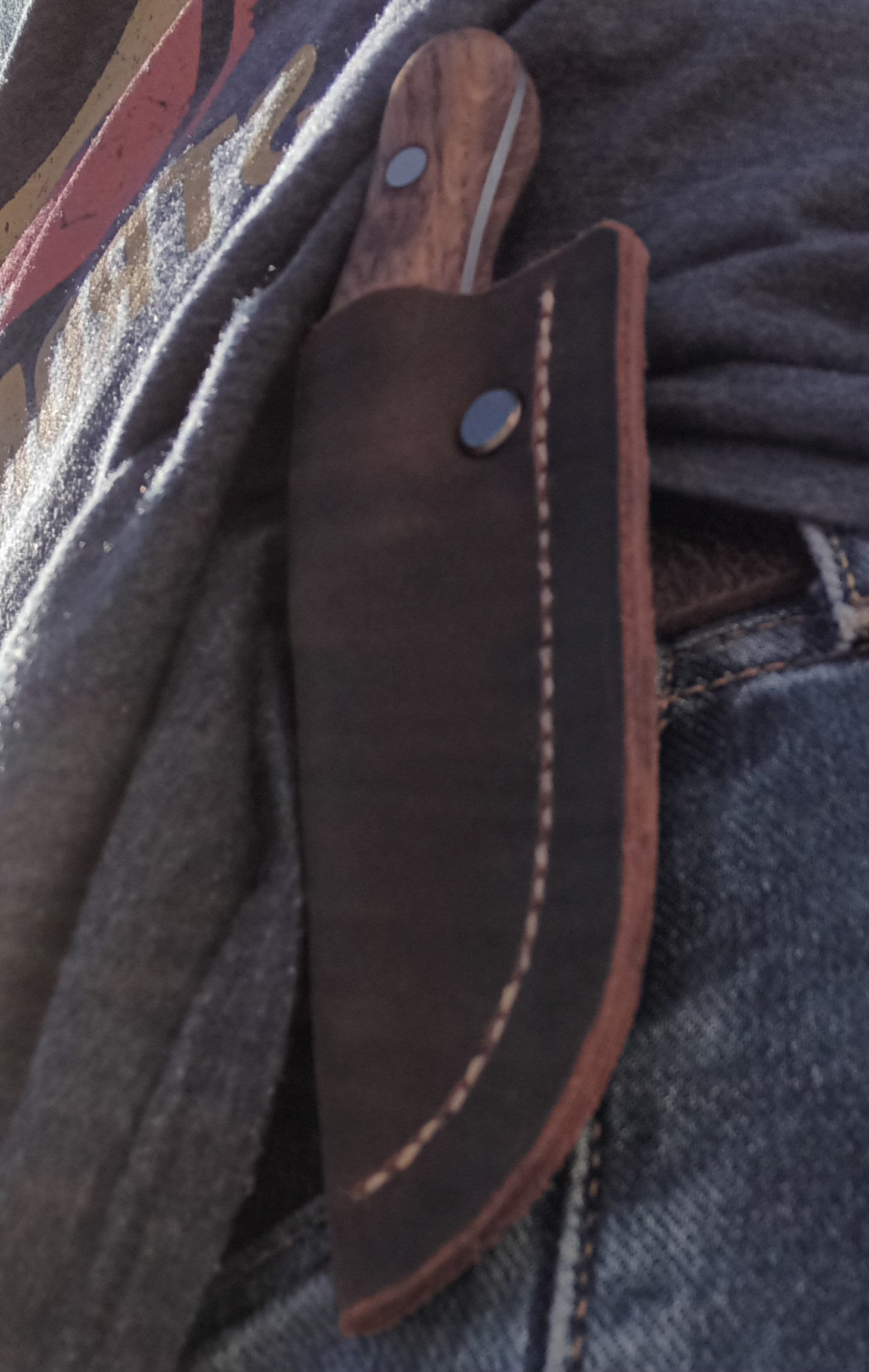 Hand-forged Utility Knife With Leather Sheath - Etsy