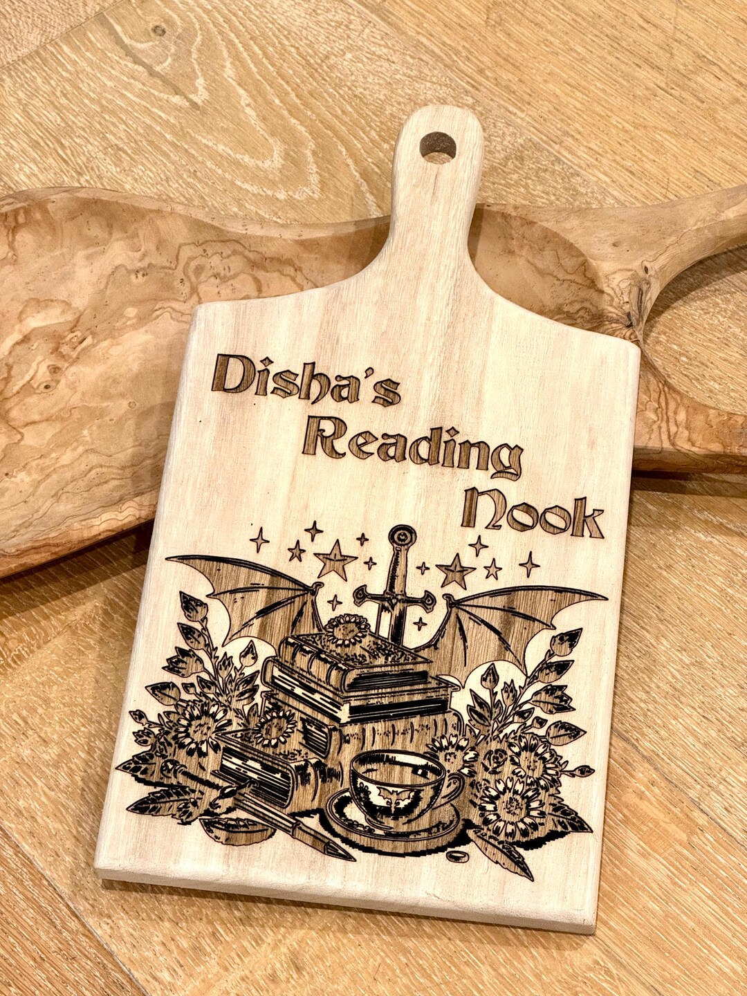 Reading Nook Sign custom Name - Etsy