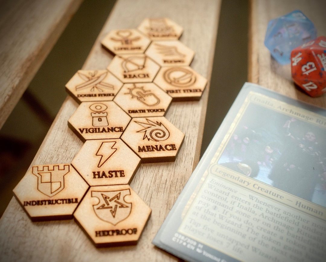 MTG Keyword Tokens (magic the Gathering - Etsy