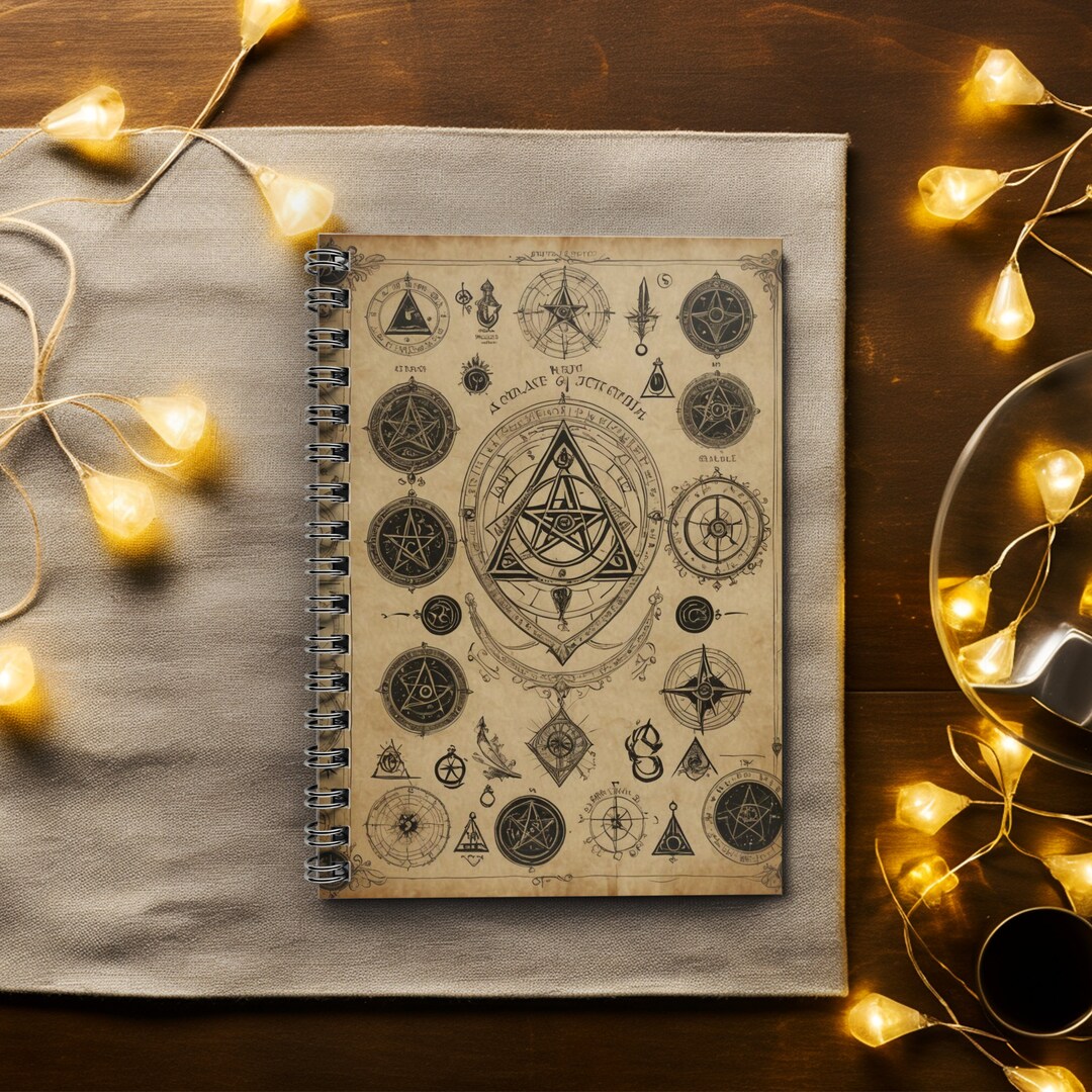 Spiral Notebook: Occult Folio, Ruled Line, "arcane Folios"-collection ...