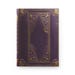 Hardcover Journal: Medieval - Purple/gold, Ruled Line, "leather Binding ...