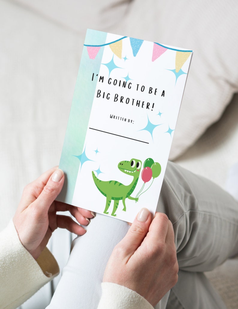 I'm Going to Be a Big Brother Workbook - Etsy