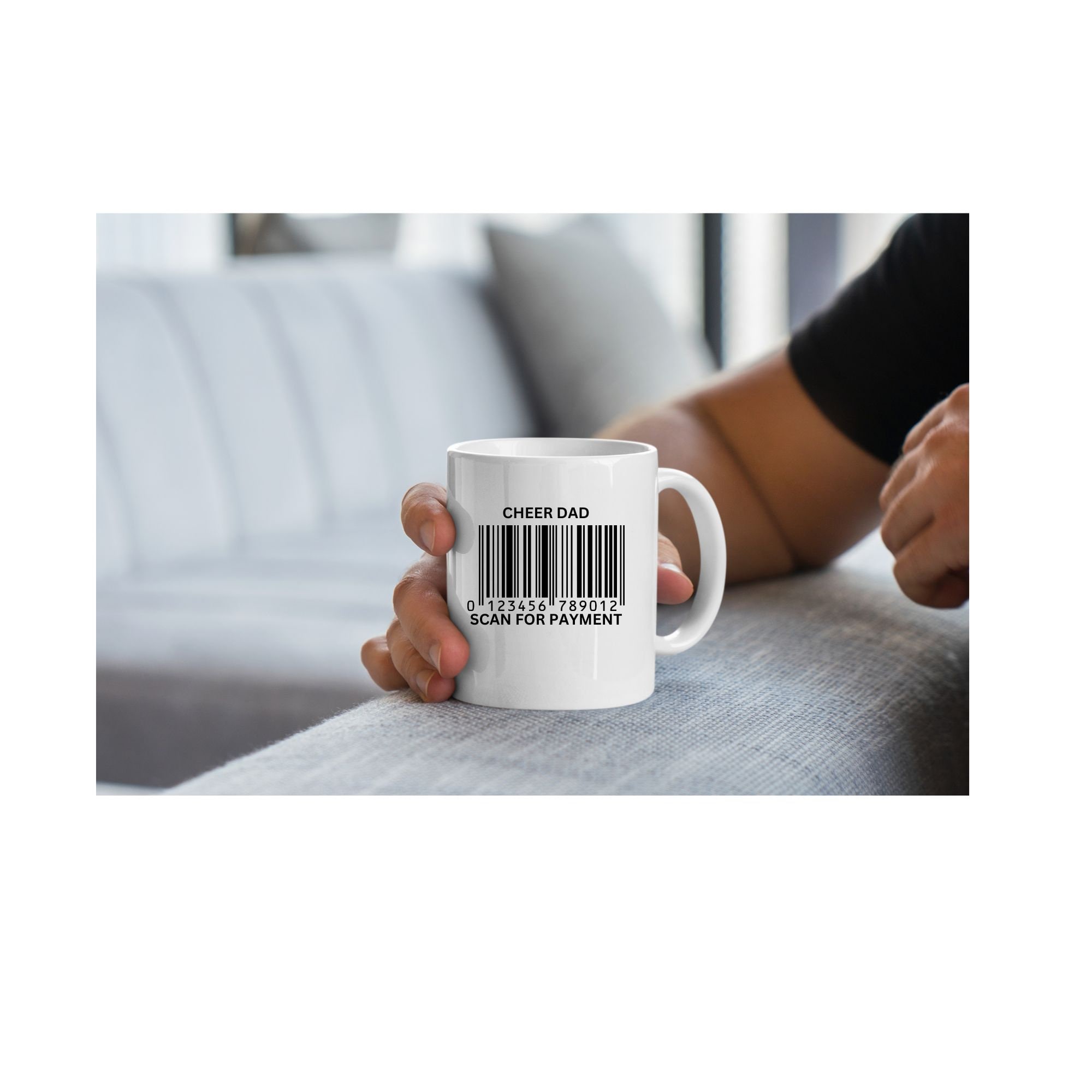 Cheer Dad Barcode - Etsy