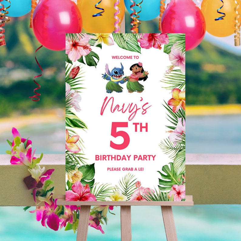 Lilo and Stitch Invitation | Stitch Birthday | Stitch Party | Lilo and ...
