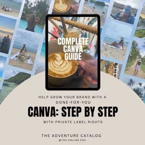 Complete CANVA Guide + PLR | Digital Marketing Online W/ Private Label ...