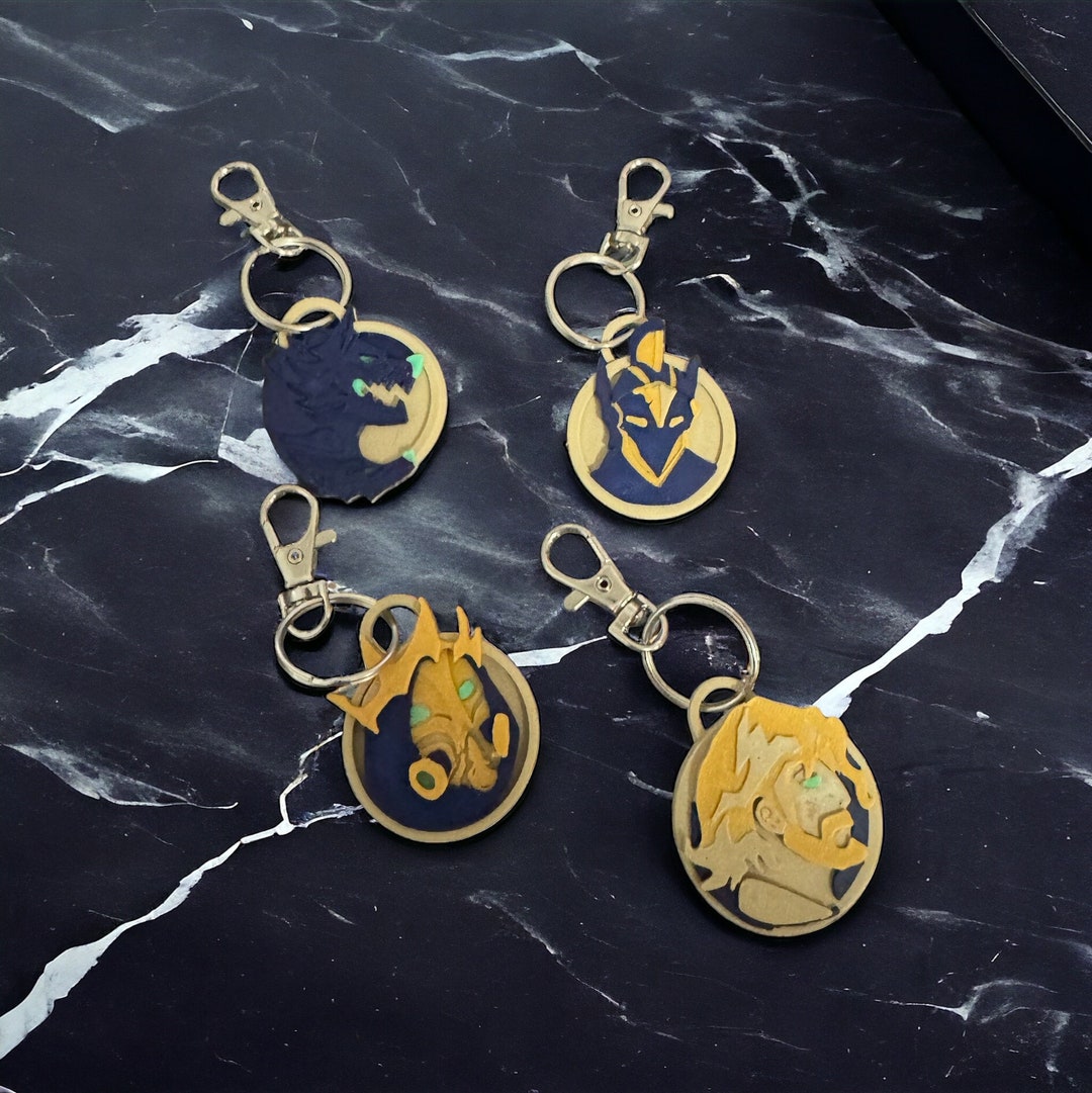 All 3d Printed Inspired Gaming Hero Medallion,single Medallion Inspired ...