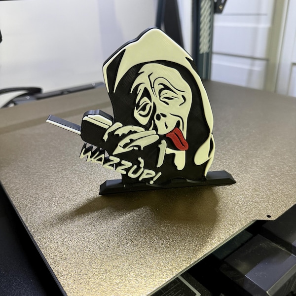 Wazzup Ghostface Mask - Etsy