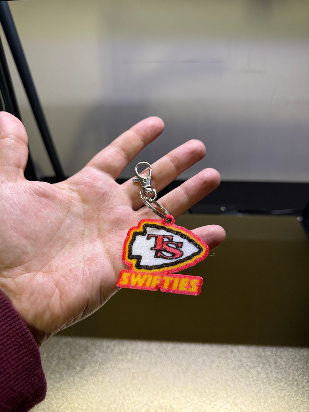 NFL Keychain, Kansas City Chiefs, NFL Gift, Kansas City Chiefs Gift ...