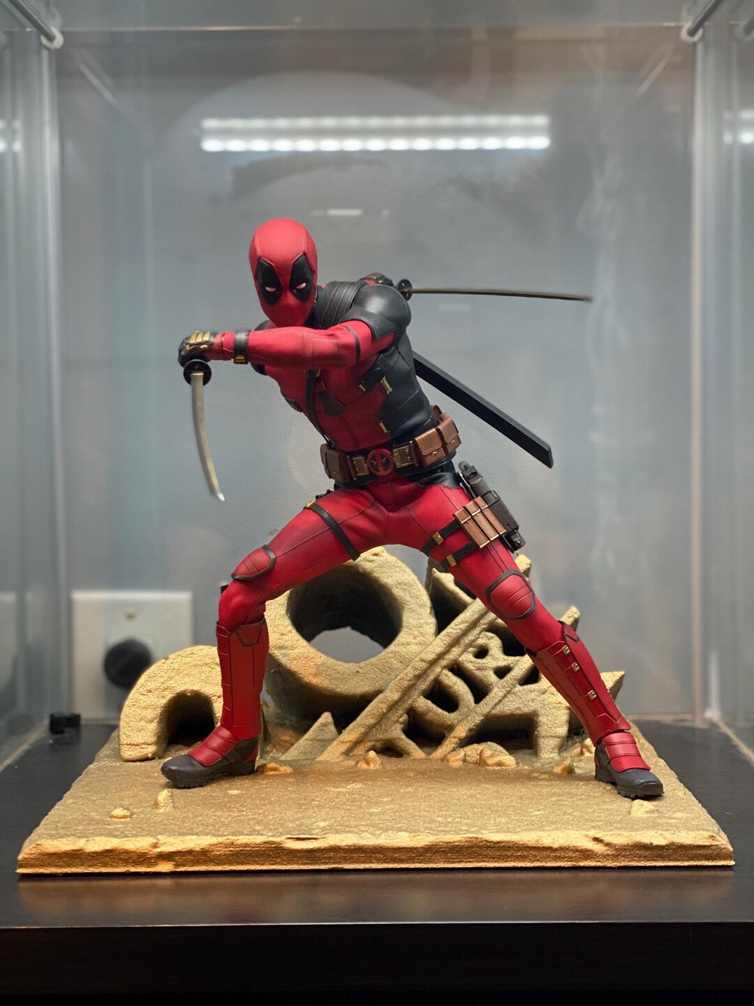 Deadpool Mask, Deadpool Baby Knife, Mask Movie Version, Dead Pool Adult ...