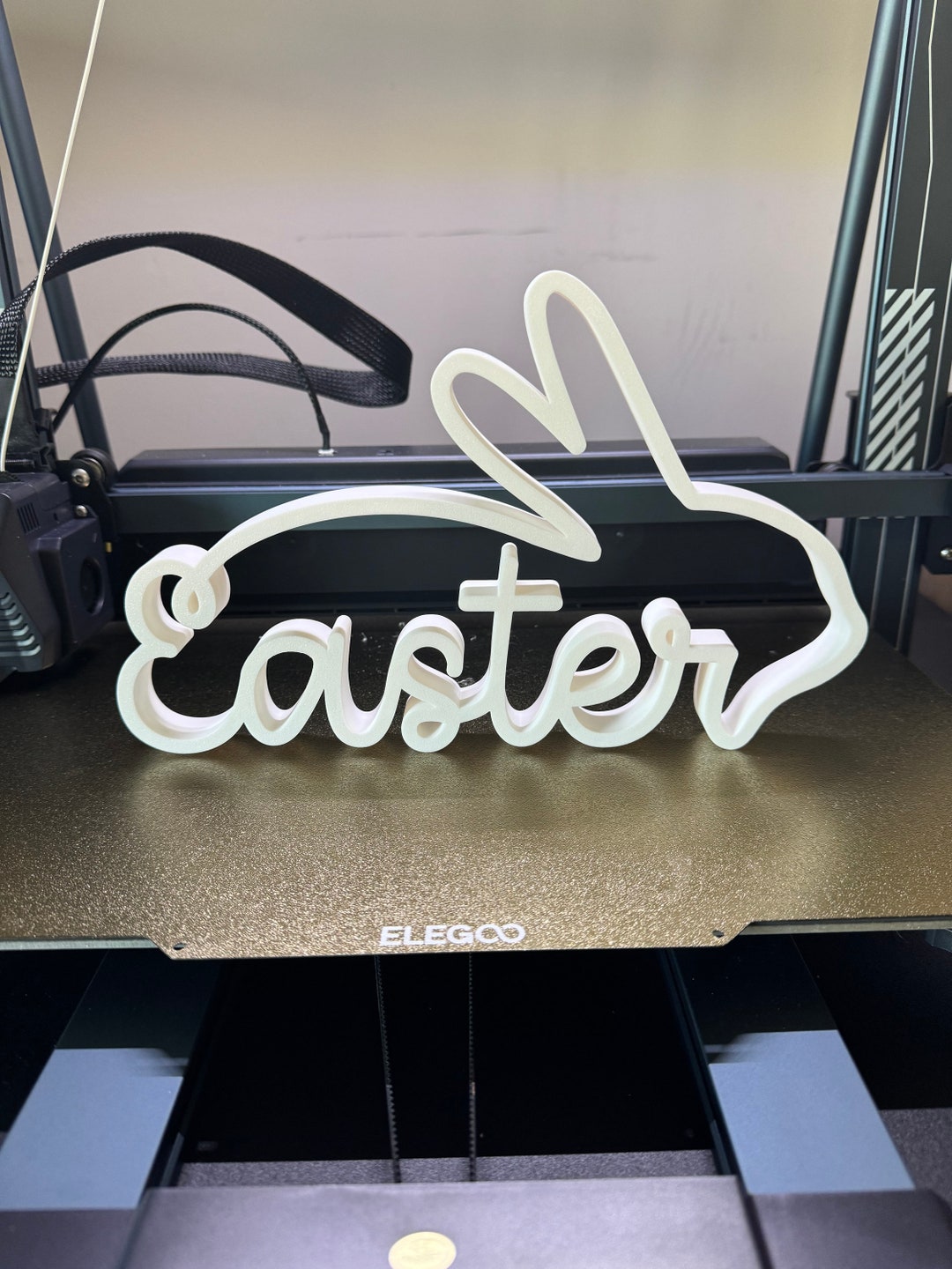 Bunny, Spring Sign, Vintage Easter Decor, Spring Wall Art, Easter Signs ...