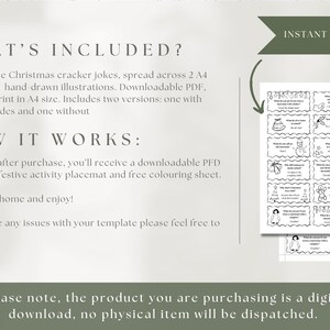 24 Christmas Cracker Jokes | Hand-drawn Graphics | Printable Christmas ...