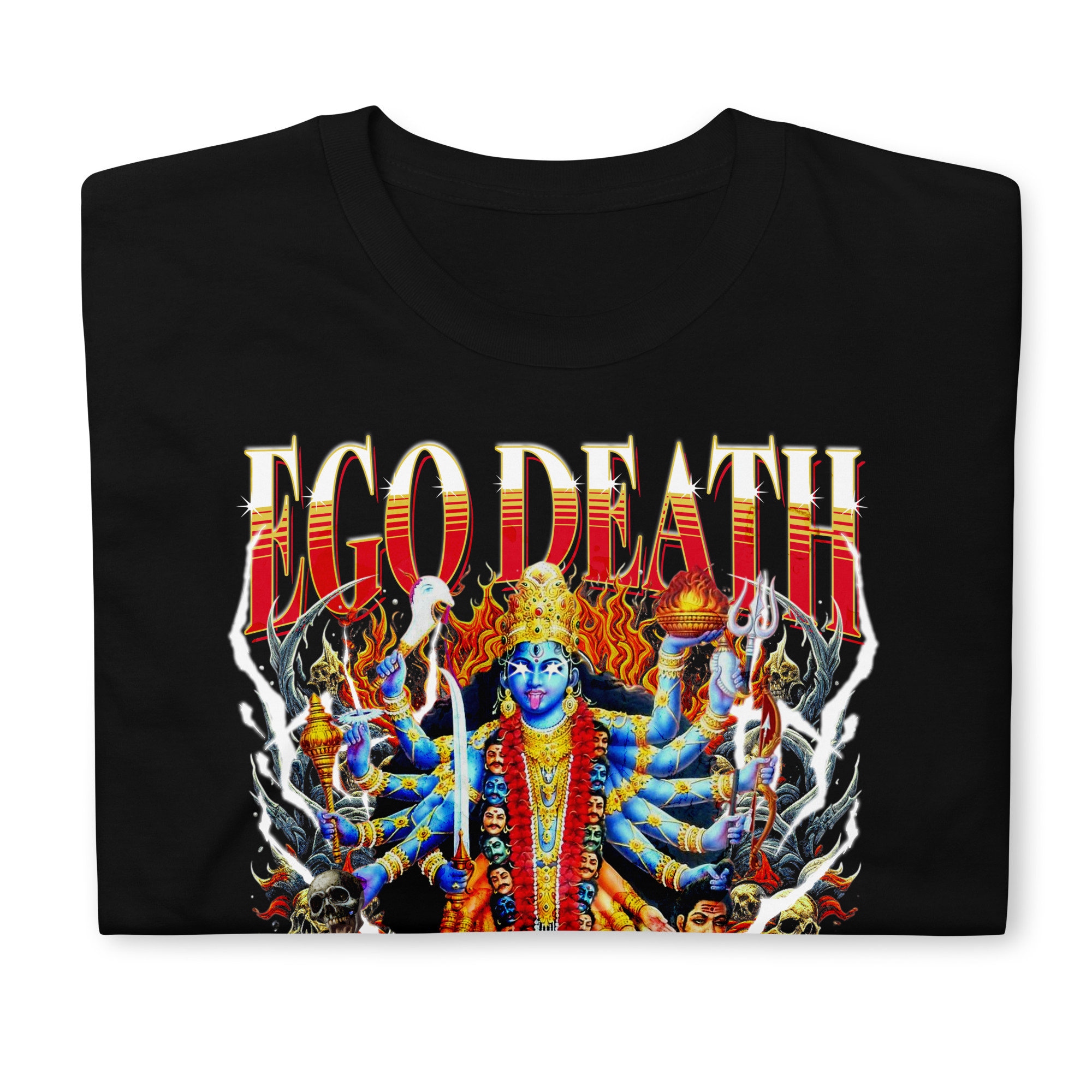 Kali Ma Black T-shirt |consciousness |spiritual Streetwear |kali |ego ...
