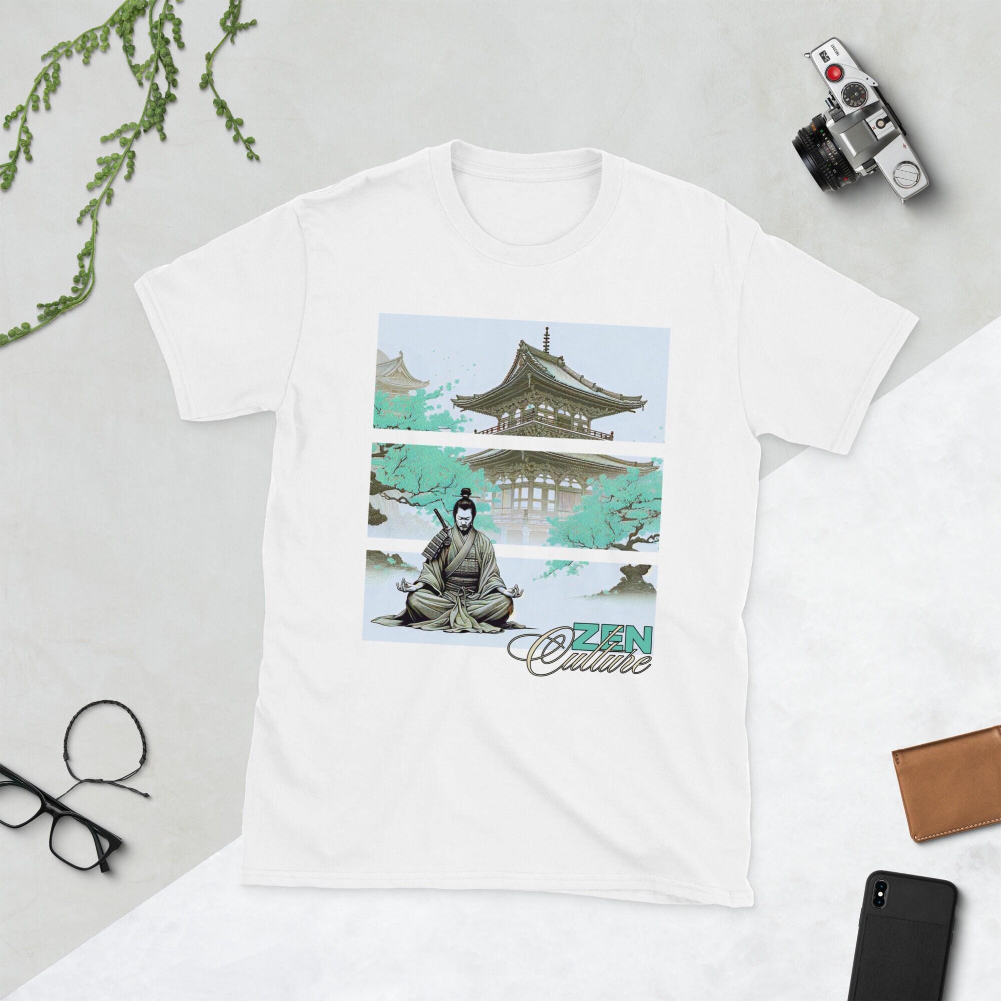 Zen Samurai T-shirt |meditation |buddhism |japanese |dzogchen |zazen ...