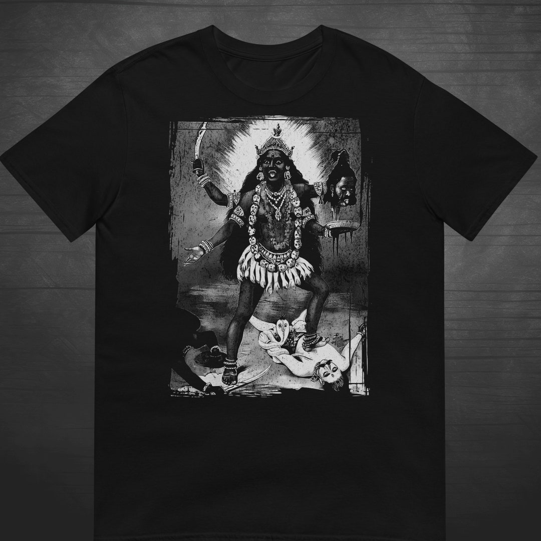 Kali Grunge T-shirt |spiritual Streetwear |kali Ma |ego Death |divine ...
