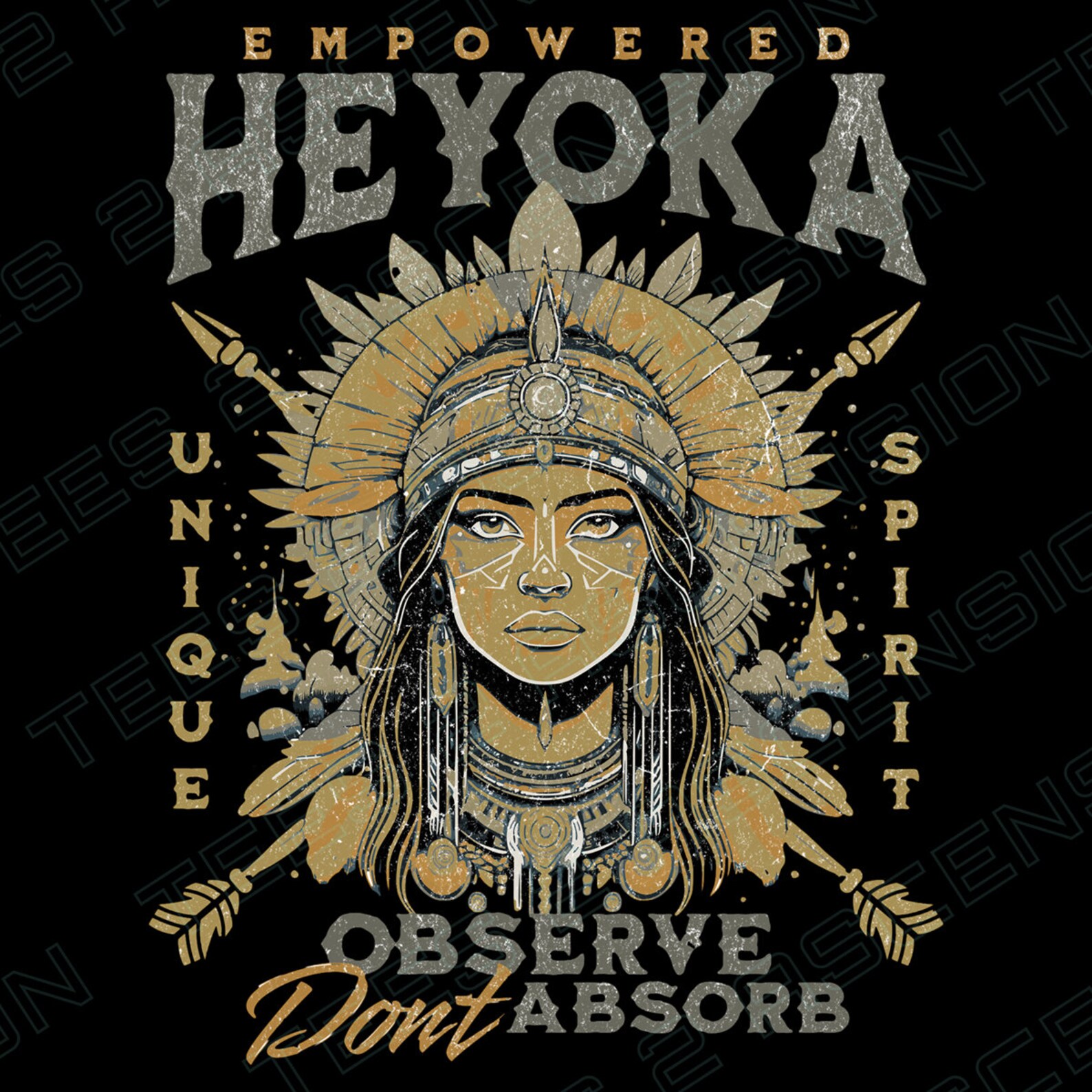 Heyoka Empath T-shirt |spiritual |empath |native American |sioux ...
