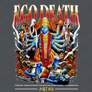 Kali Ma T-Shirt |Farbtöne |Bewusstsein |Spiritual Streetwear |Kali |Ego ...