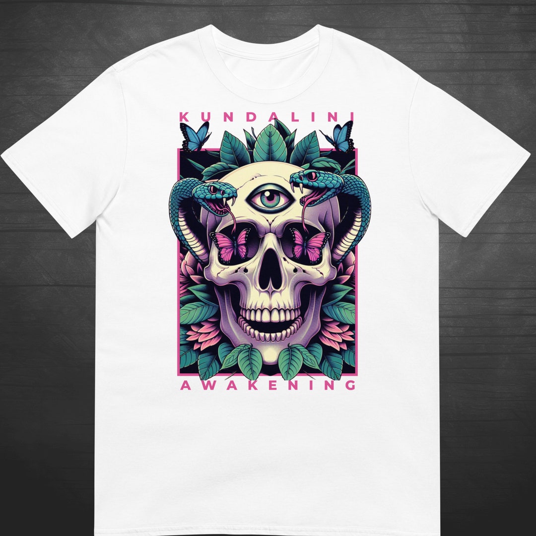 Kundalini Serpents Ida & Pingala T-shirt/sweatshirt White |awakening ...