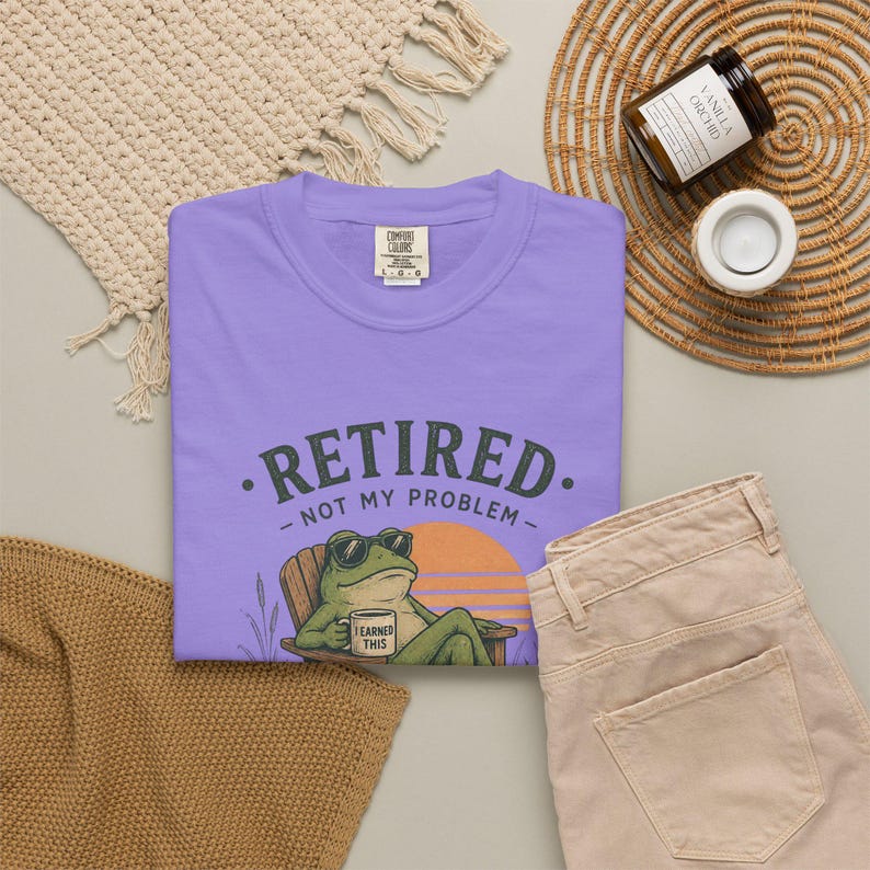 Comfort Colors Retirement Shirt, Officially Retired Tee, Teacher ...