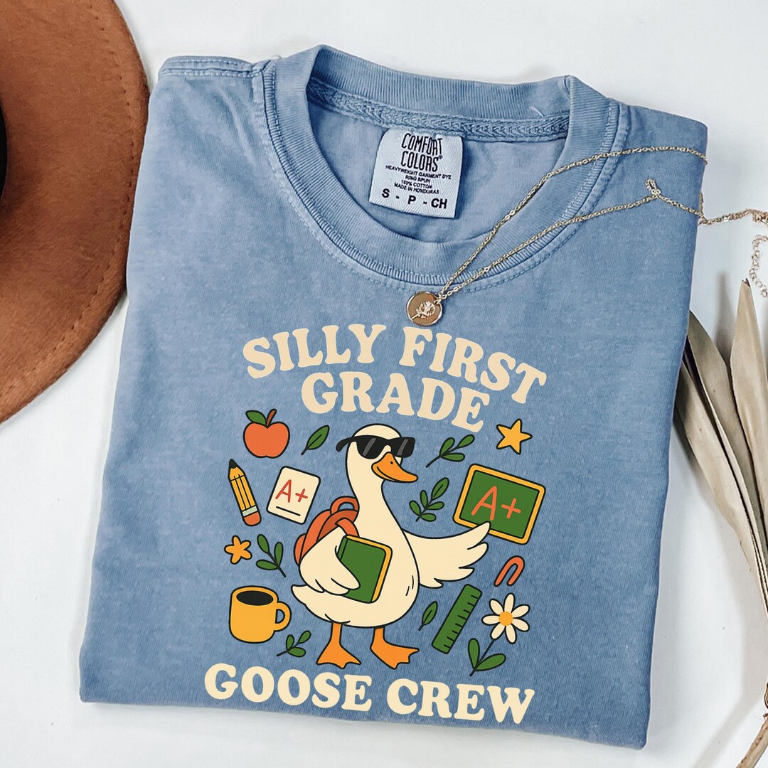 First Grade Crew Shirt Comfort Color, Teacher Team Shirt, Back to ...