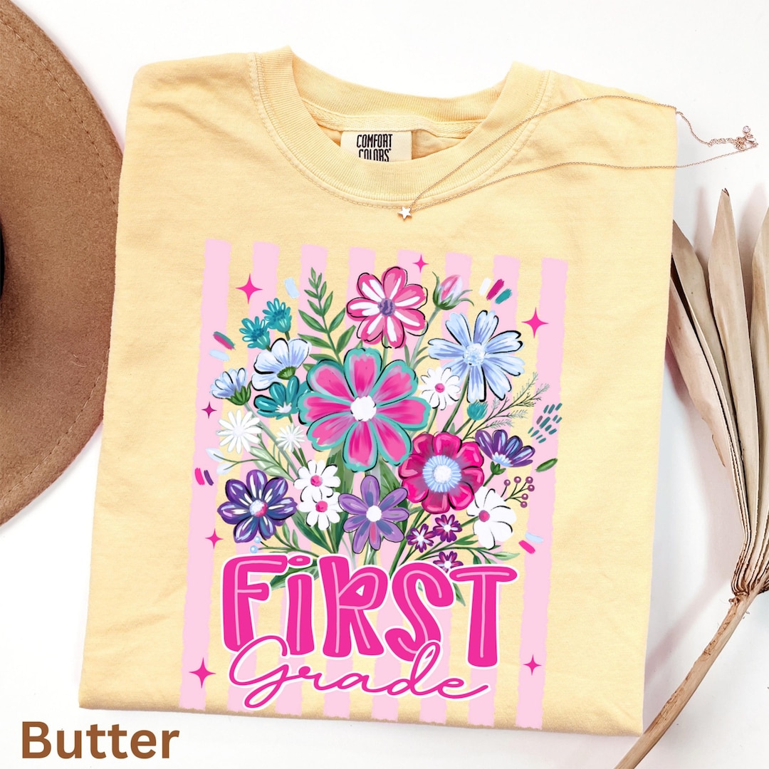 Comfort Colors First Grade Teacher Shirt, 1st Grade Teacher Shirt, 1st ...