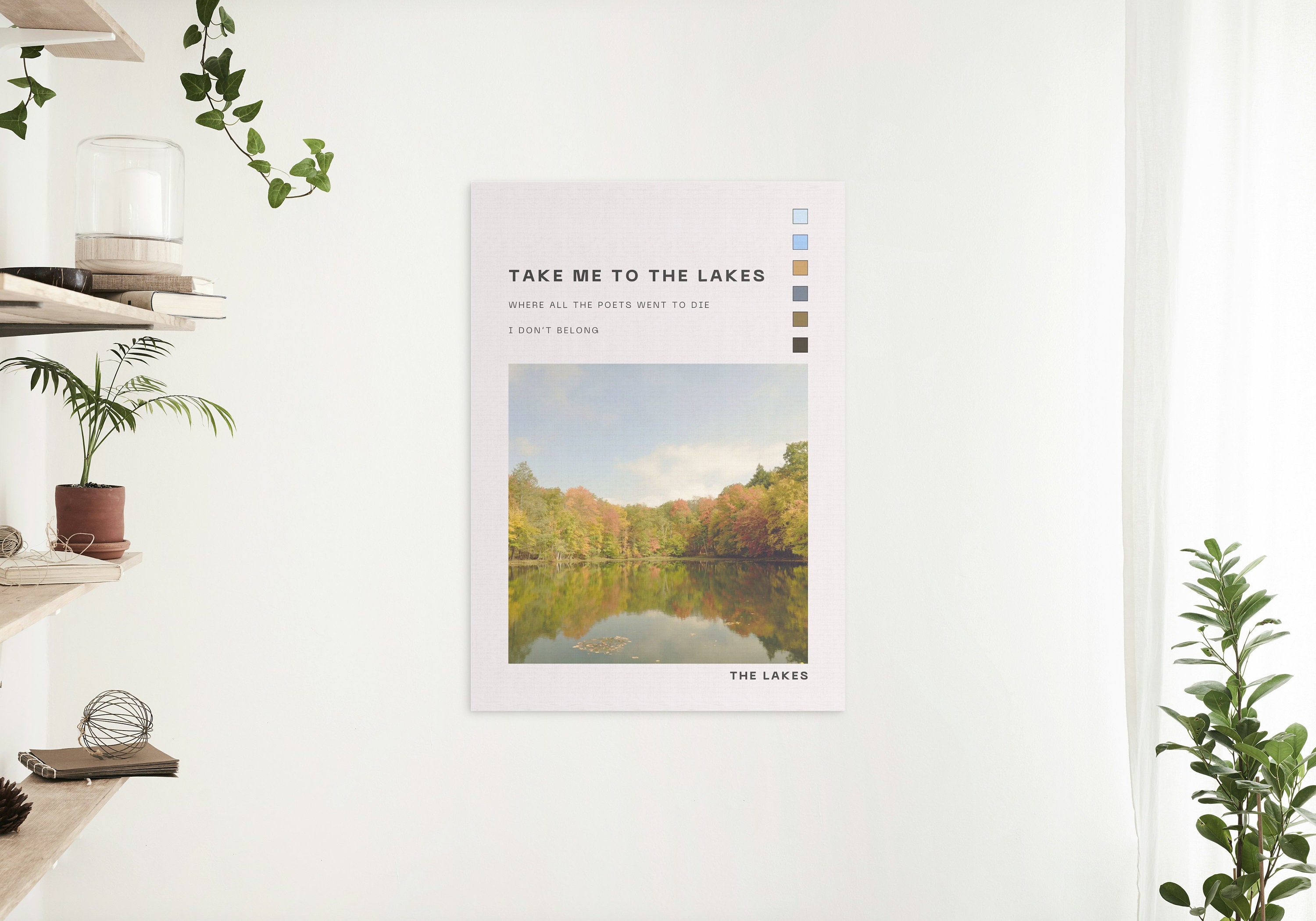 Taylor Swift the Lakes Poster Digital Print Taylor Swift Lyric Poster ...