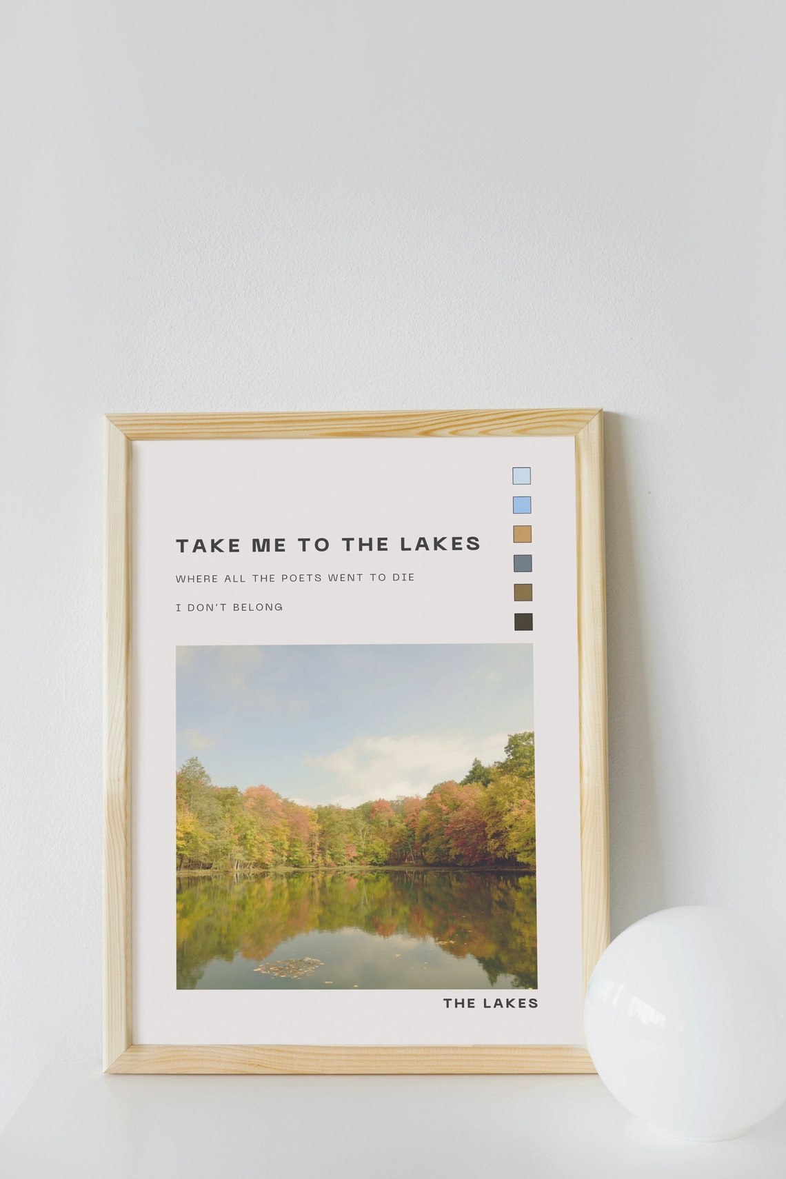 Taylor Swift the Lakes Poster Digital Print Taylor Swift Lyric Poster ...