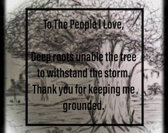 Doodle Tree of Life, Deep Roots and Sunrise, Art Print, in Two Sizes - Etsy