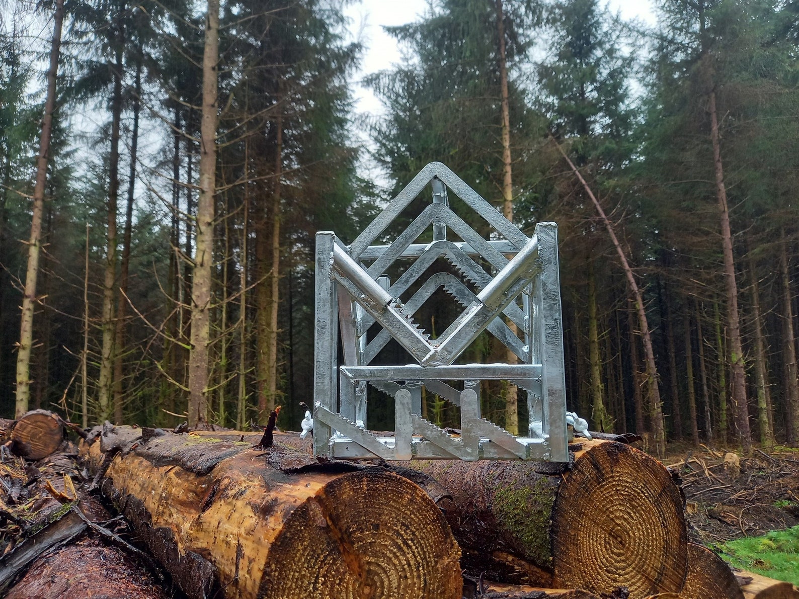 V-grip Log Holder / Saw Horse - Etsy