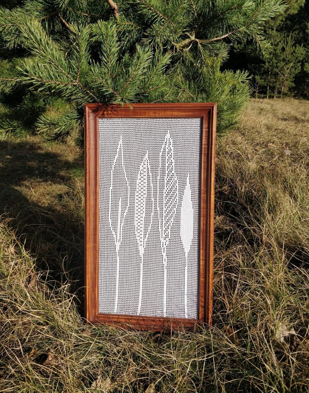 Wall Decor, Wall Hanging, Wall Panel, Crocheted Panel, Crochet, Gift ...