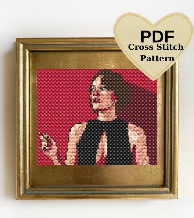 FLEABAG TV Series Cross Stitch Pattern PDF, Instant Download ...