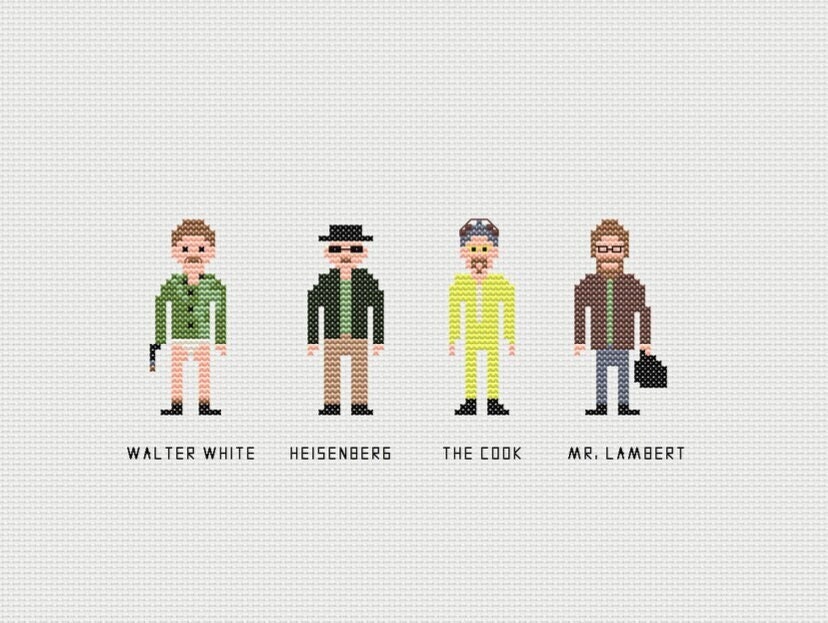 Breaking Bad Cross Stitch Pattern PDF Breaking Bad Inspred - Etsy