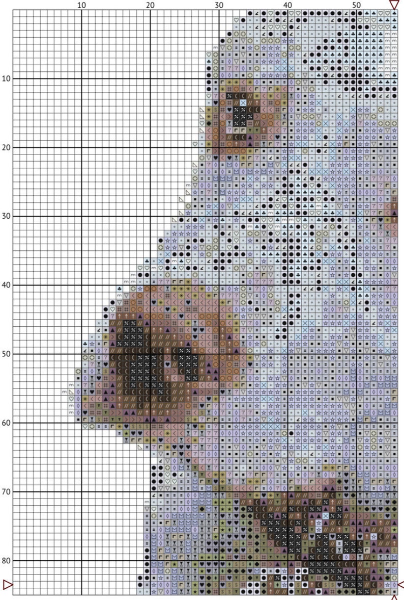 PET Cross Stitch Pattern, Dog Cross Stitch, PDF Format, Digital ...