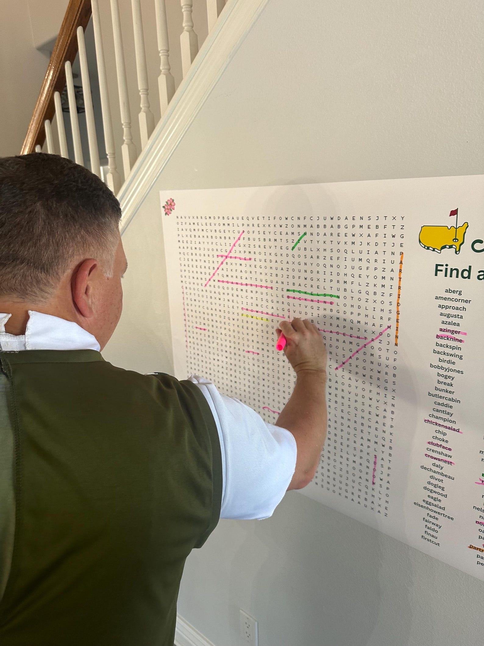 Custom Giant Word Search Puzzle | Giant Word Search | Custom Party ...
