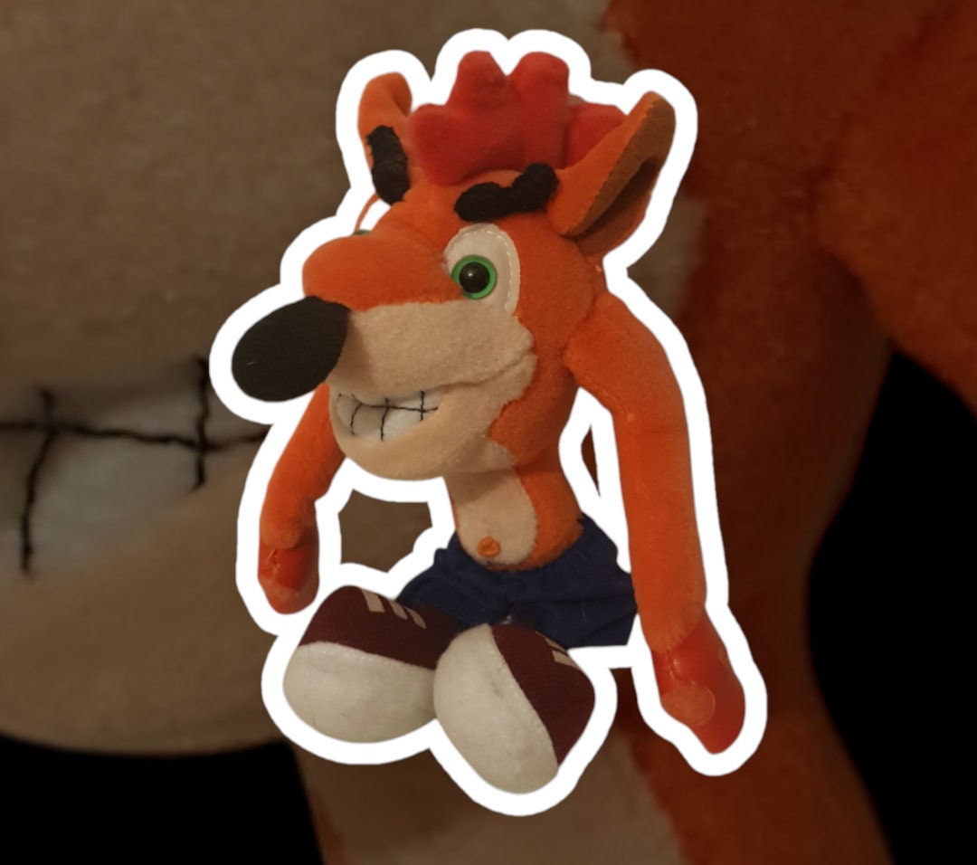 Vintage Crash Bandicoot Plush / Soft Toy - Etsy UK
