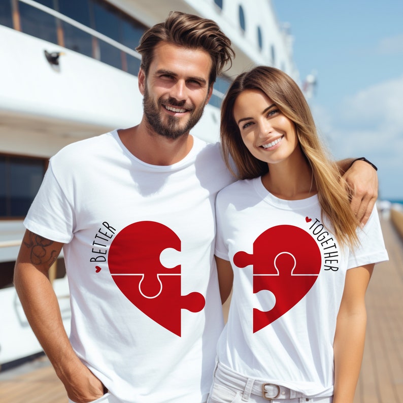 Better Together Svg, Love Puzzle, Valentine’s Day Gift Png, Creative ...