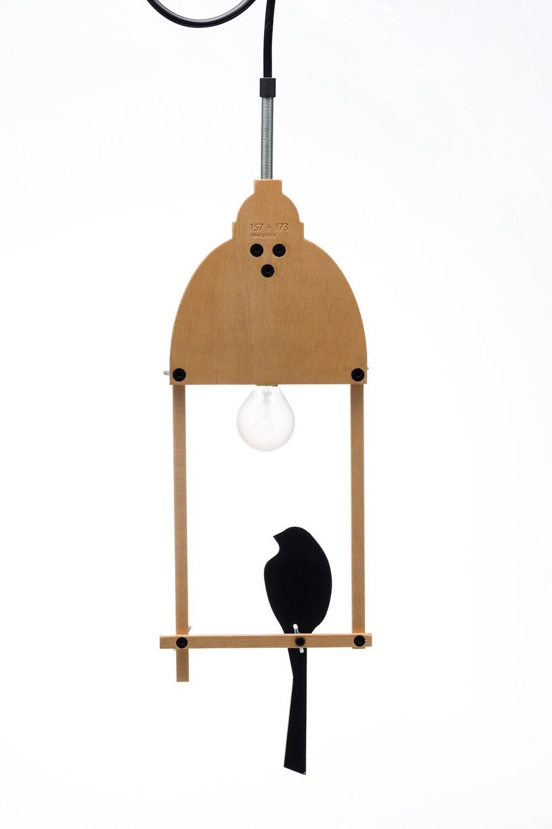 Ceiling Bird Lamp - Etsy