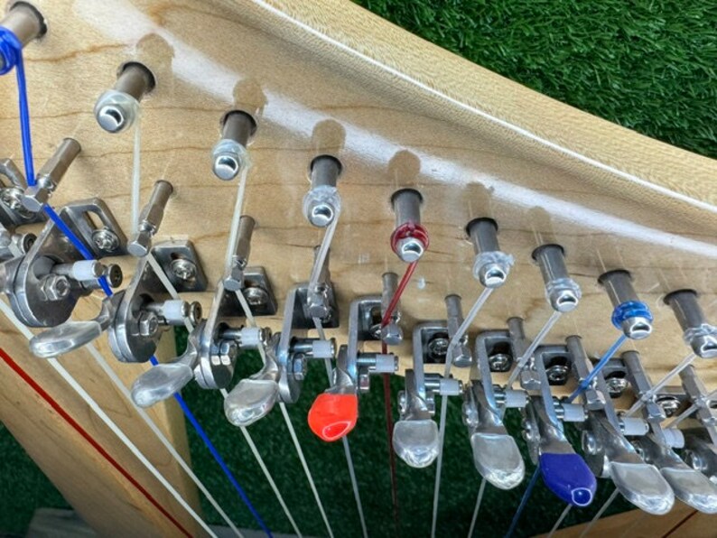 26 Strings Celtic Lever Harp, Folk Harp, Irish Music Handmade With ...