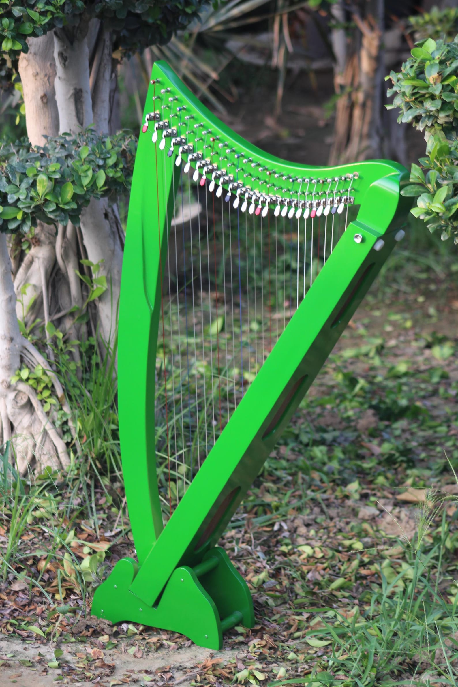 26 Strings Celtic Lever Harp, Folk Harp, Irish Music | Handmade With ...