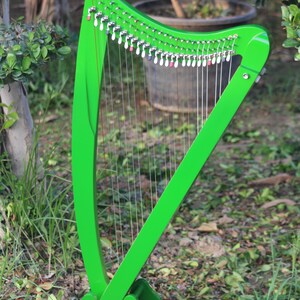 26 Strings Celtic Lever Harp, Folk Harp, Irish Music | Handmade With ...