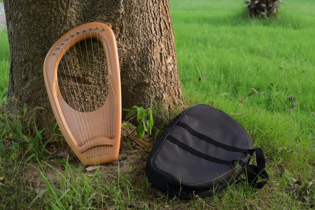 Lyre (harp), Pentatonic 10 String Musical Instrument| Handmade With ...