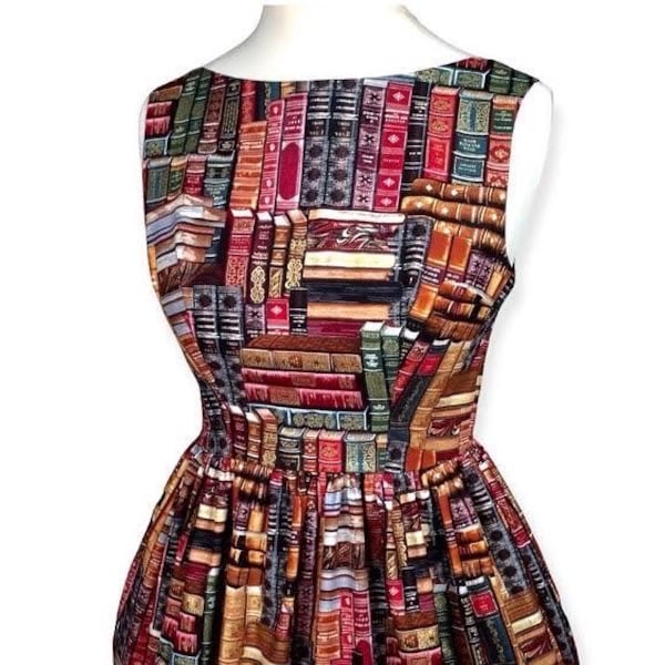 Library Dress - Etsy