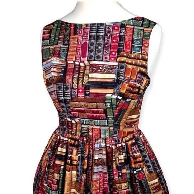 Library Dress - Etsy