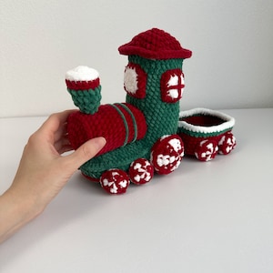 Crochet Pattern Steam Train / Funny Plush Locomotive / Crochet Design ...