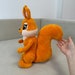 Crochet Pattern Squirrel / Funny Plush Squirrel / Crochet Design PDF ...