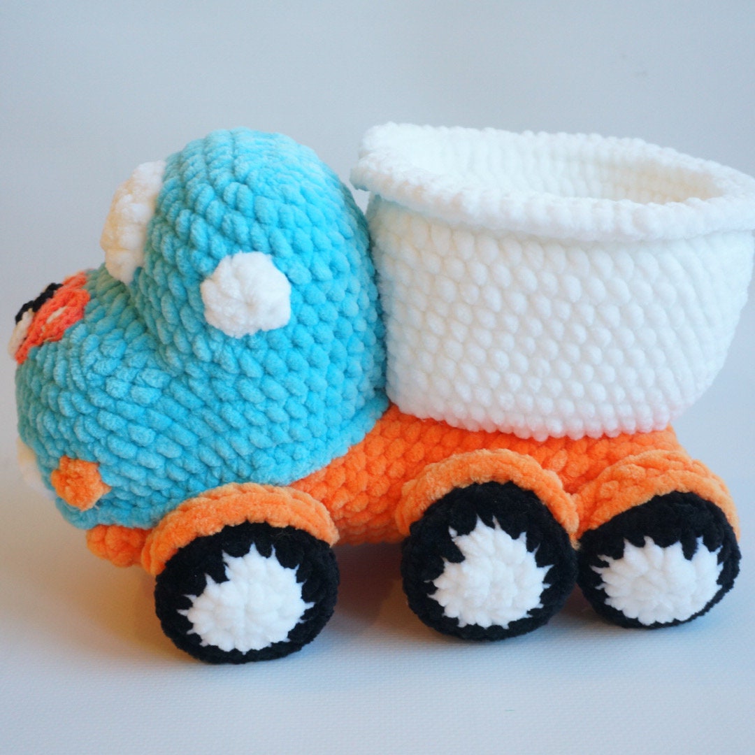 Crochet Pattern Truck / Funny Plush Toys / Velvet Truck / - Etsy
