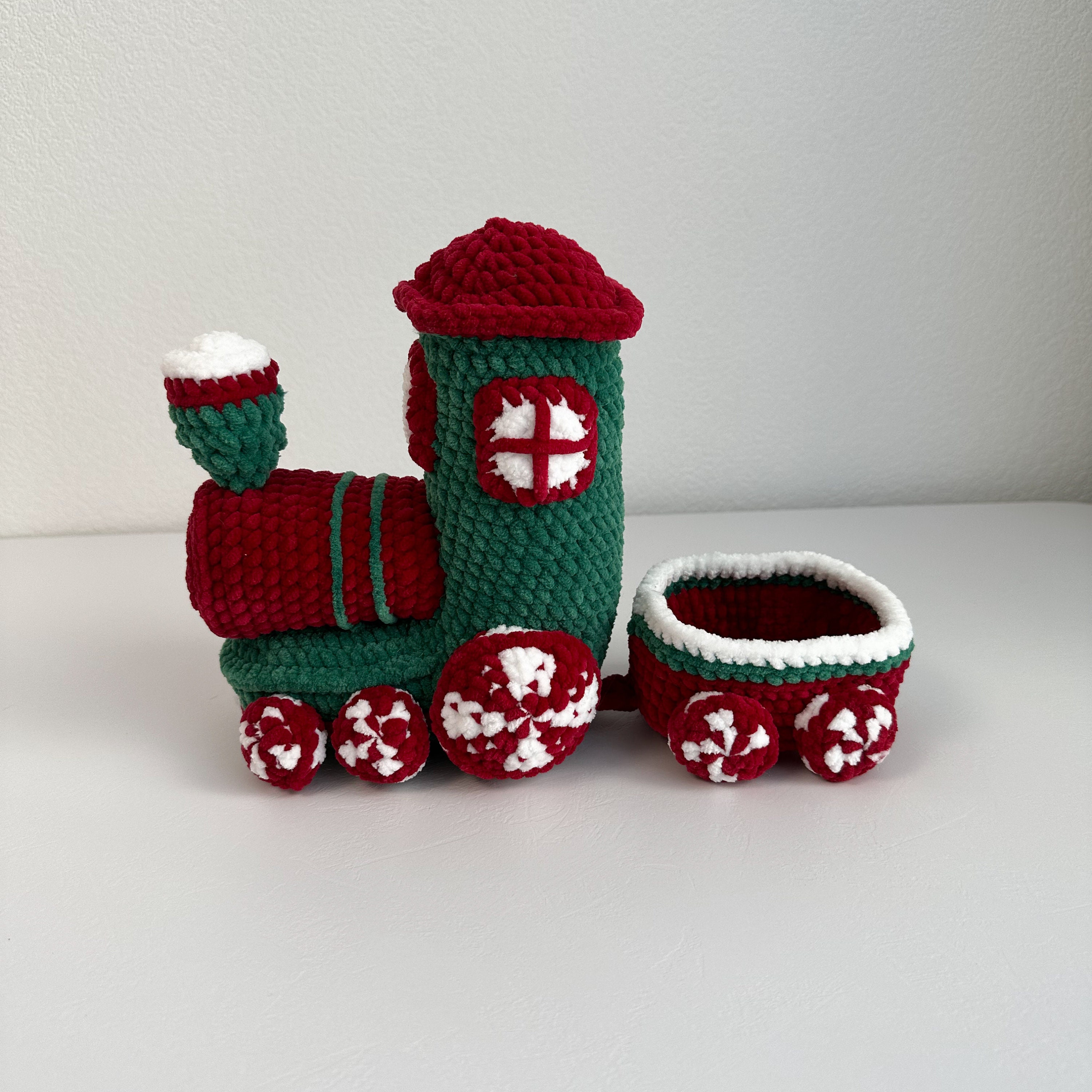 Crochet Pattern Steam Train / Funny Plush Locomotive / Crochet Design ...