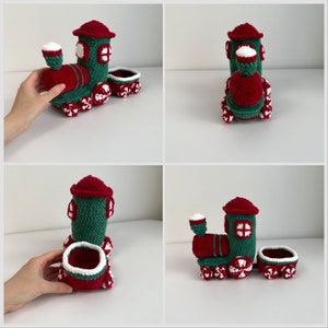 Crochet Pattern Steam Train / Funny Plush Locomotive / Crochet Design ...